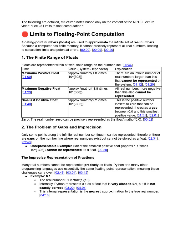 Lec 23 | PDF | Approximation | Real Number