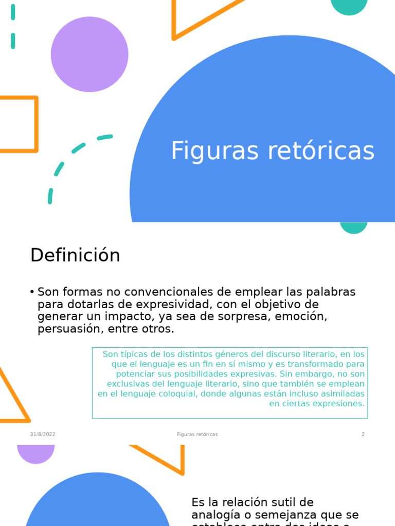 Guía de Figuras Retóricas | PDF | Retórica