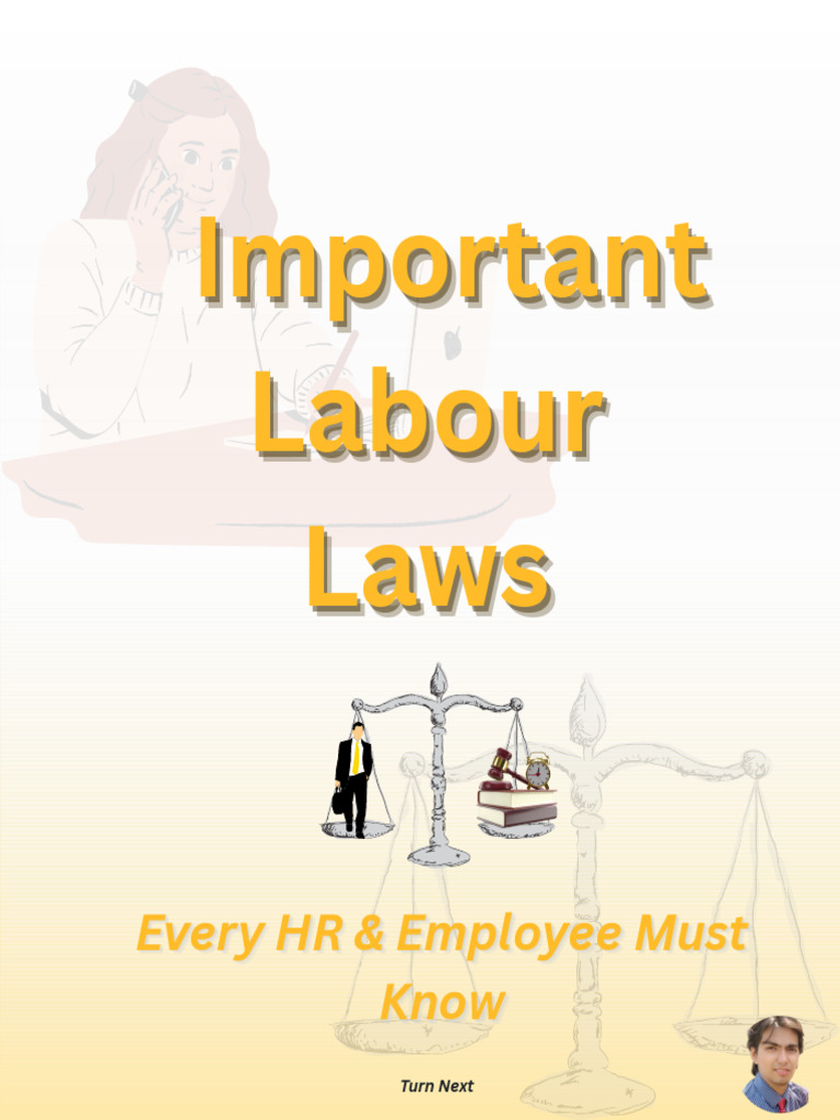 Essential Labour Laws for HR & Employees | PDF | Employment | Labor