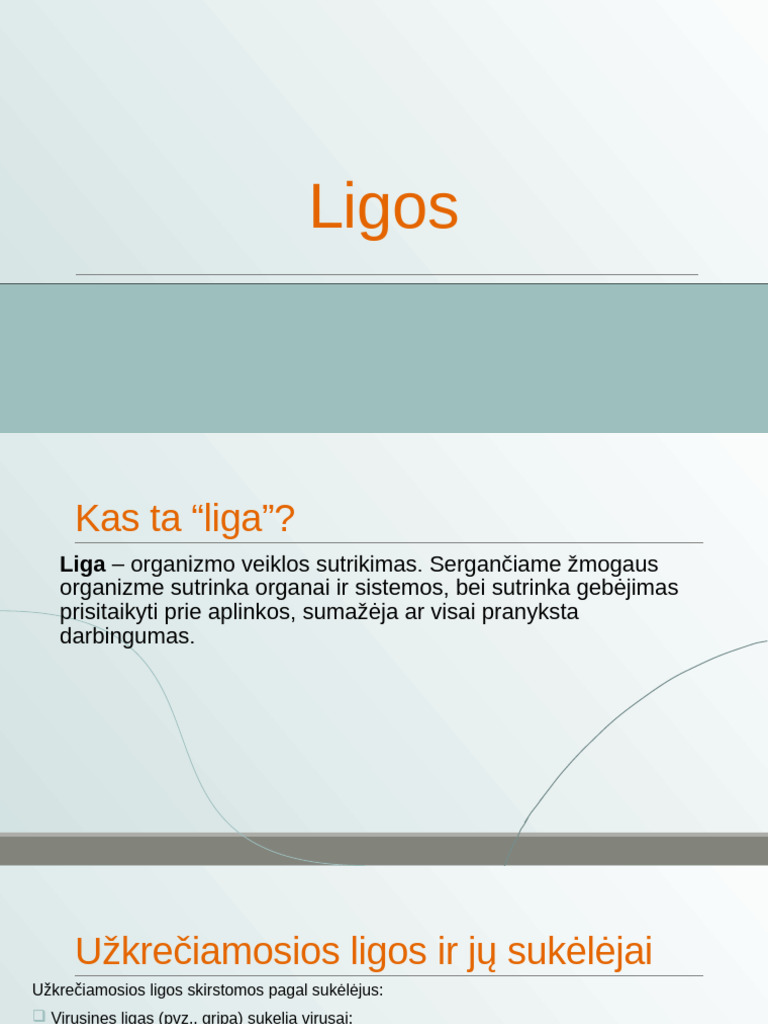 Užkrečiamos Ligos | PDF