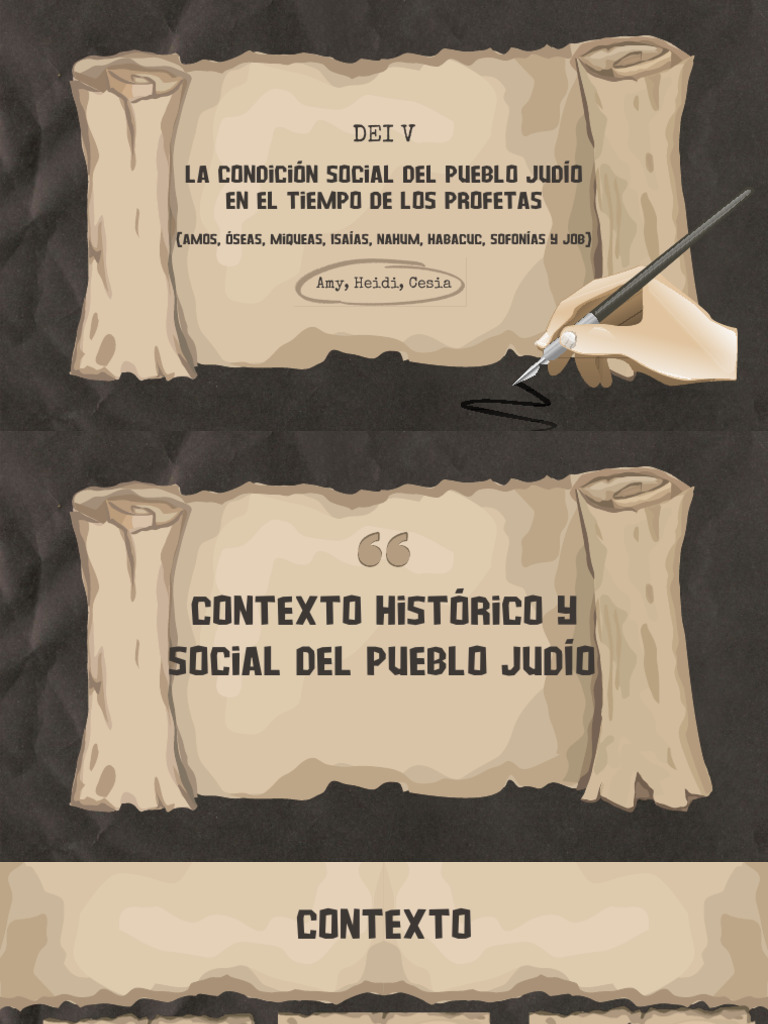 Presentación de Historia Proyecto Trabajo Papel Antiguo Vintage Marrón ...
