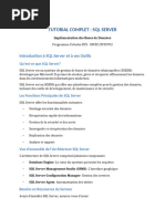 Cours Complet sur SQL Server | PDF | Méthodes et références pédagogiques
