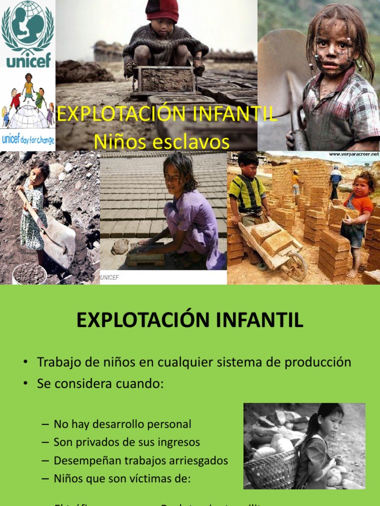 Explotacion Infantil | PDF | Trabajo infantil | Esclavitud