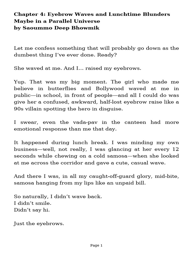Chapter 4 Eyebrow Waves Final | PDF