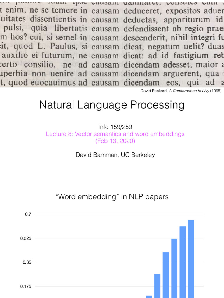 3 Vector Semantics | PDF