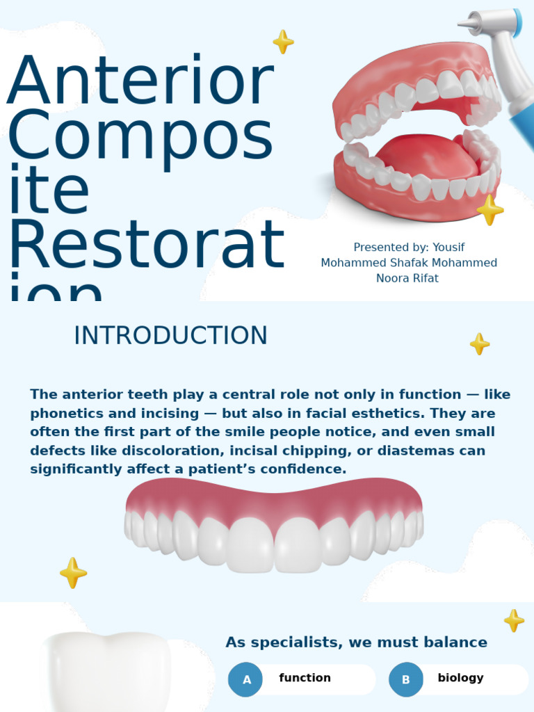 Mastering Anterior Composite Restoration | PDF | Tooth Enamel | Dentin
