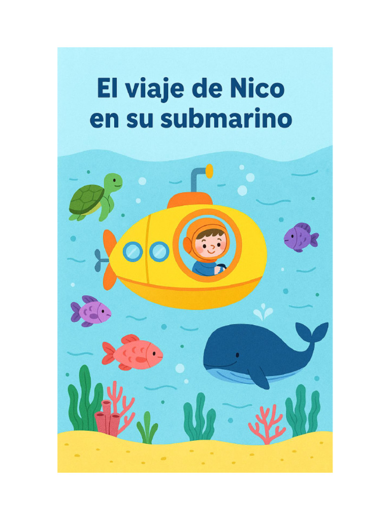 Aventura submarina de Nico y su tesoro | PDF