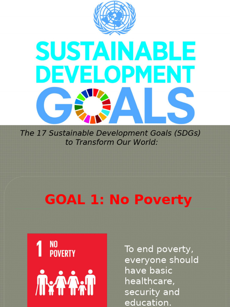 17 Sustainable Development Goals Explained | PDF | Sustainability ...
