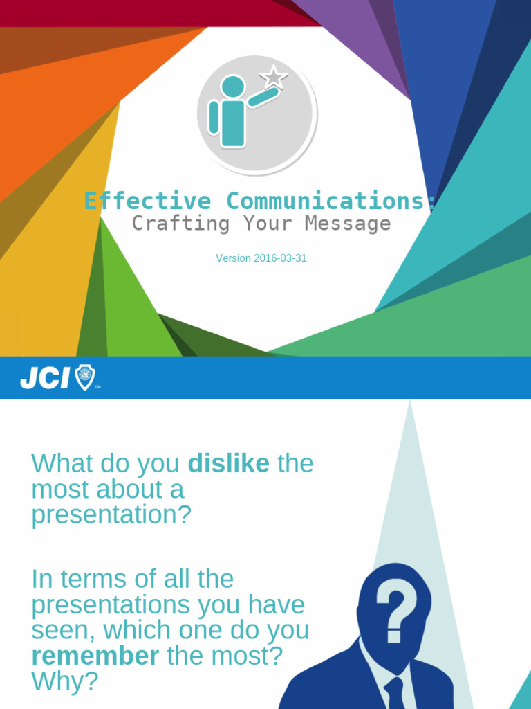 Effective Communications-Crafting Your Message-ENG 2016v4 | PDF ...
