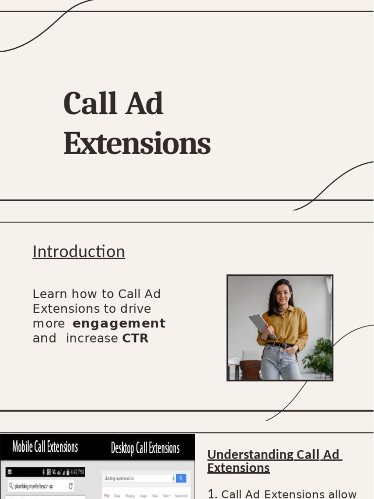 Boost Engagement with Call Ad Extensions | PDF