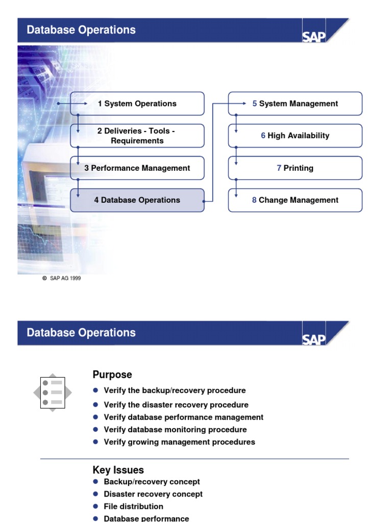 Database Operations | PDF | Oracle Database | Backup