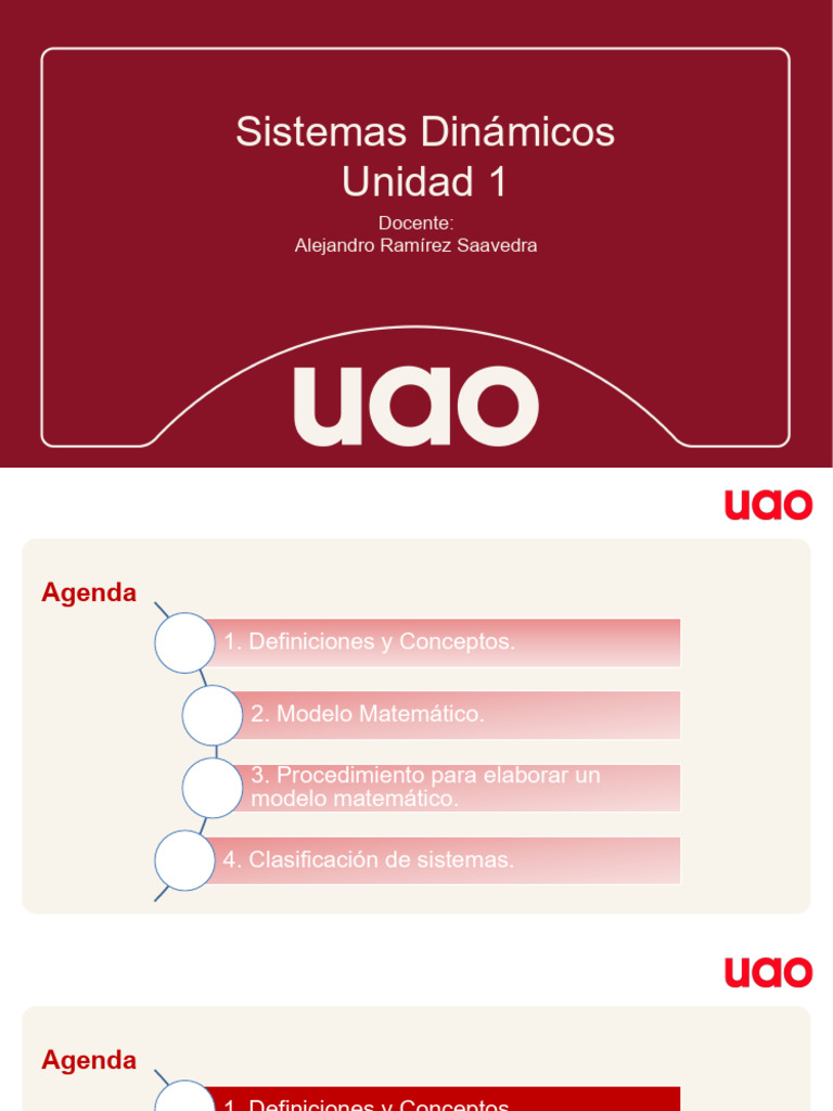 Unidad_1_Introducción_A_Los_SD | PDF | Sistema no lineal | Linealidad