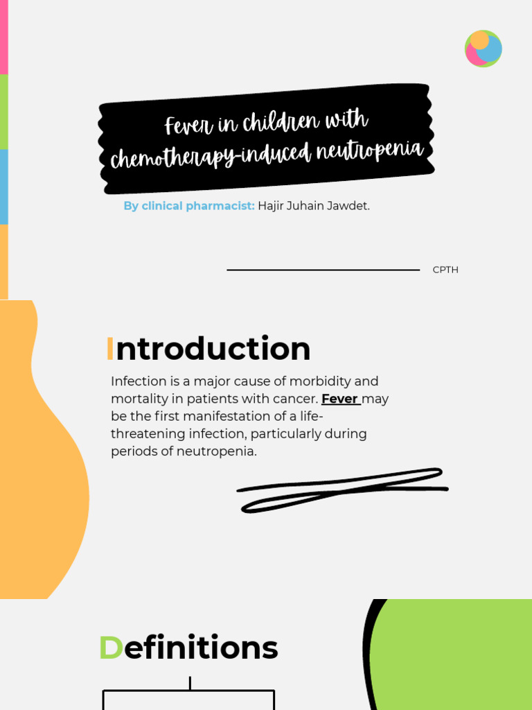 Fever in Chemotherapy-Induced Neutropenia | PDF | Fever | Infection