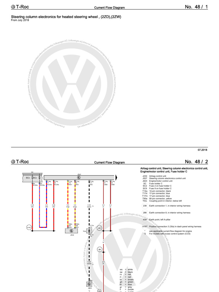 Steering Column Electronics For Heated Steering Wheel 2018 | PDF ...
