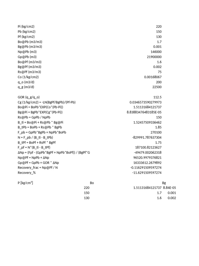 Exam Table Ej1 WithFormulas | PDF | Projectile Weapons | Artillery