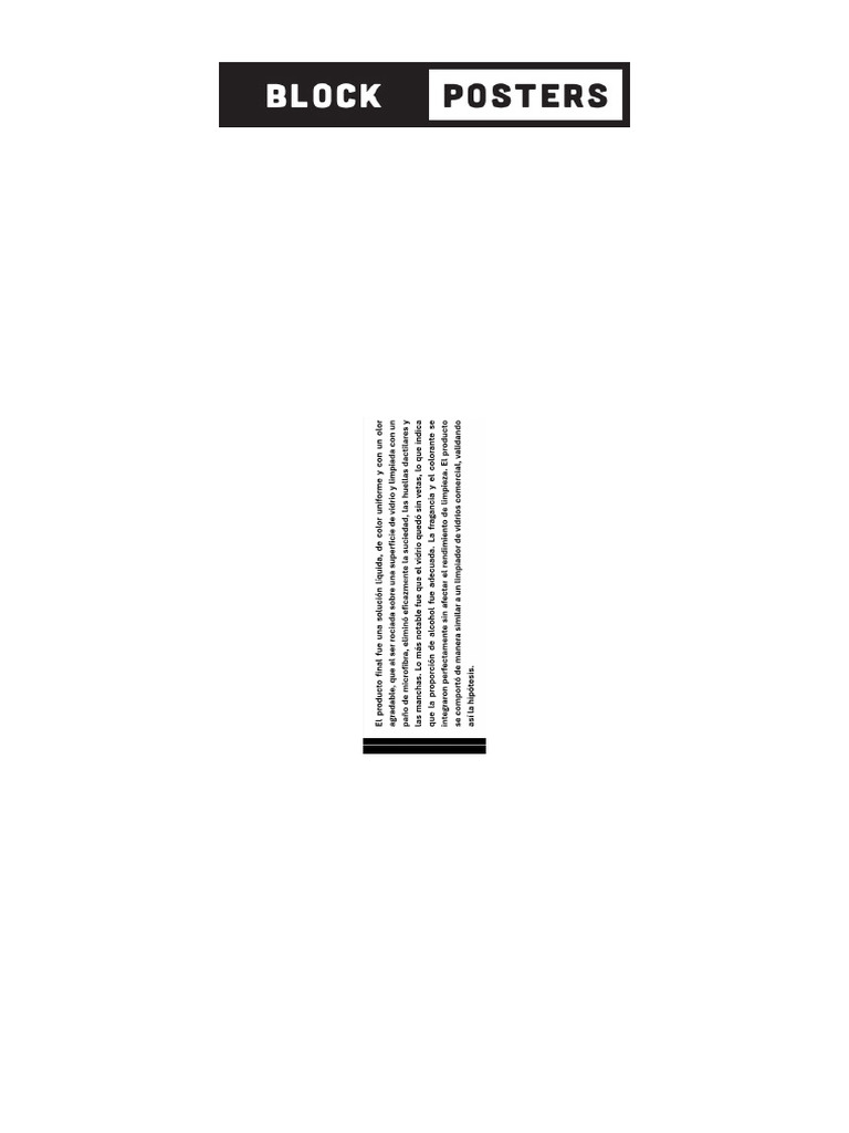 Block Poster Printing Settings Guide | PDF
