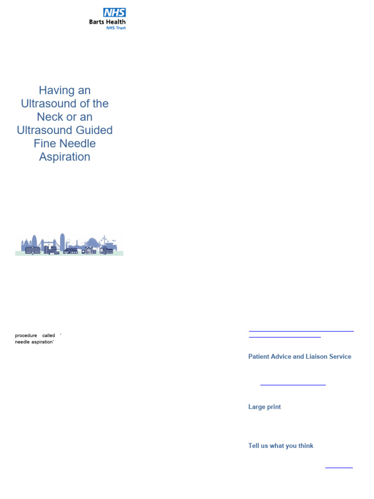 US Leaflet | PDF | Medical Ultrasound | Radiology
