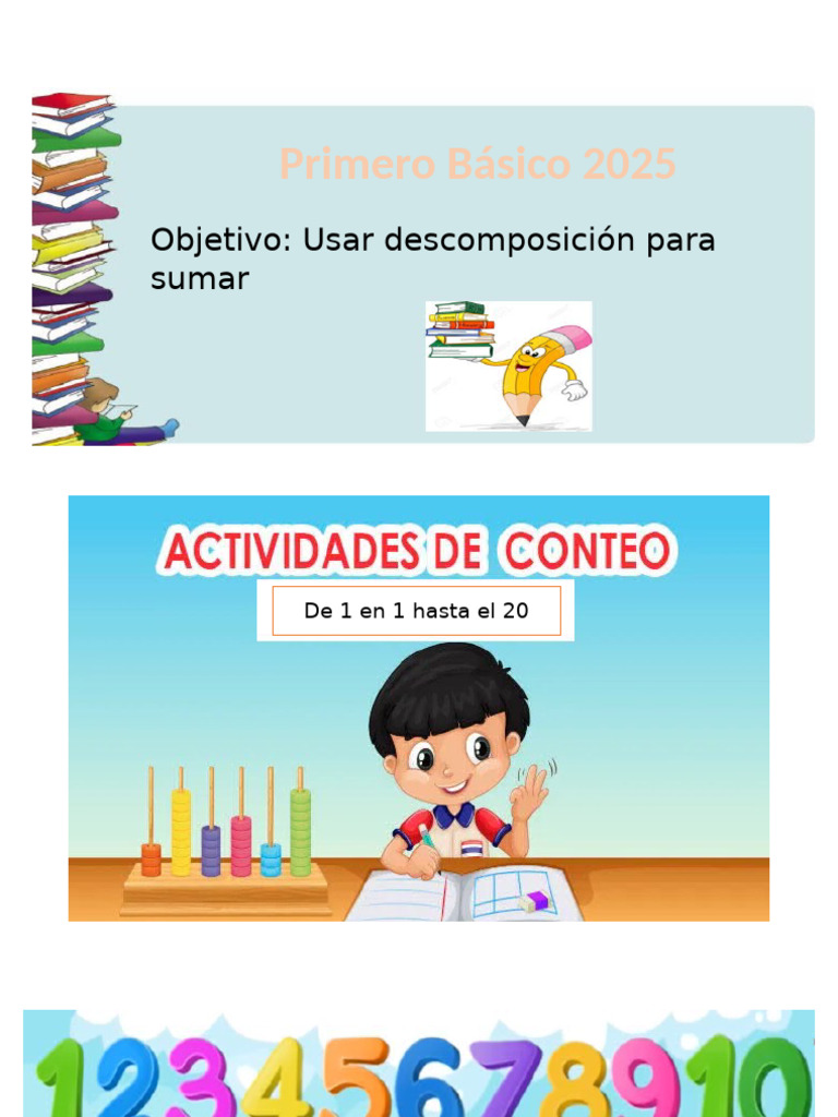 Componer y Descomponer Hasta El 20 | PDF