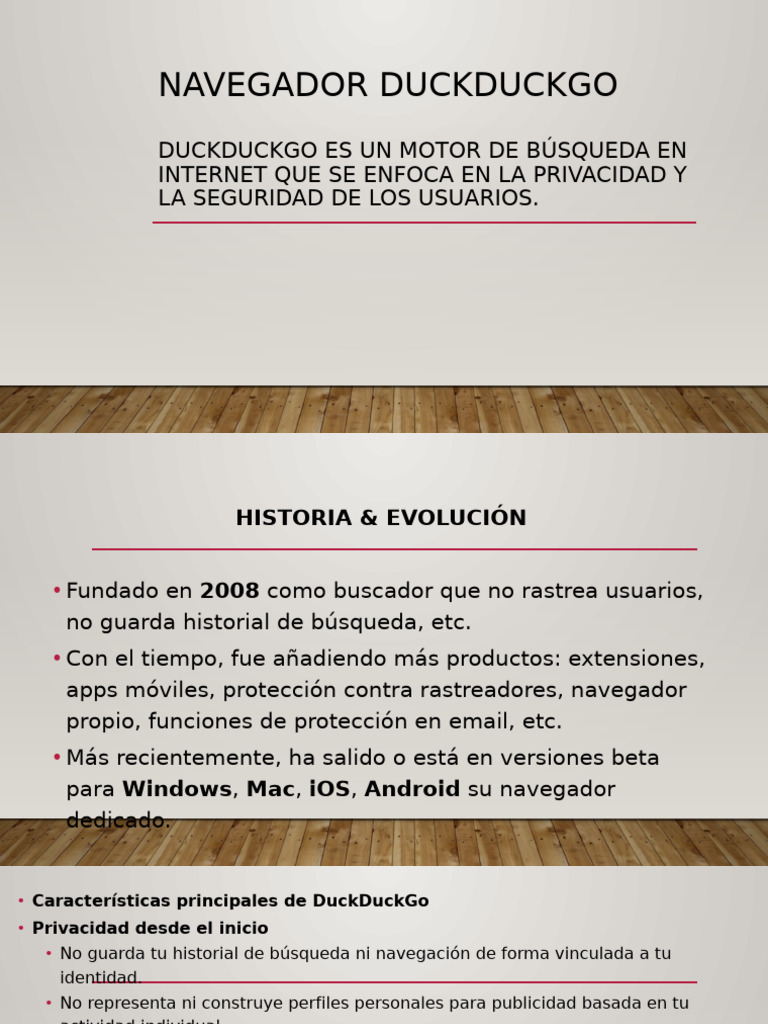 NAVEGADOR_DUCKDUCKGO | PDF | Privacidad en internet | Internet