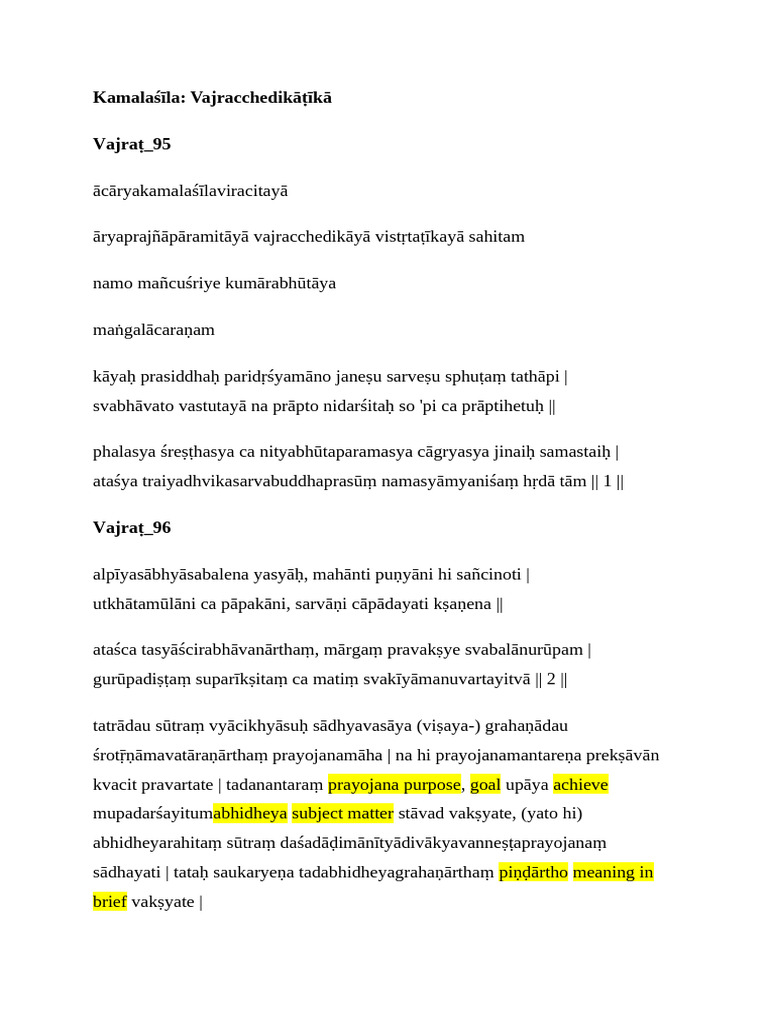 Commentary of Diamond Sutra - Kamalaśīla | PDF | Indian Religions ...