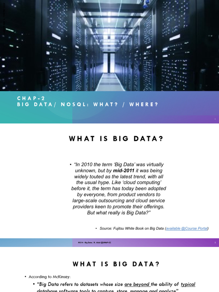 Chap 2 BigData-NoSQL Oct 7 | PDF | Relational Database | Databases