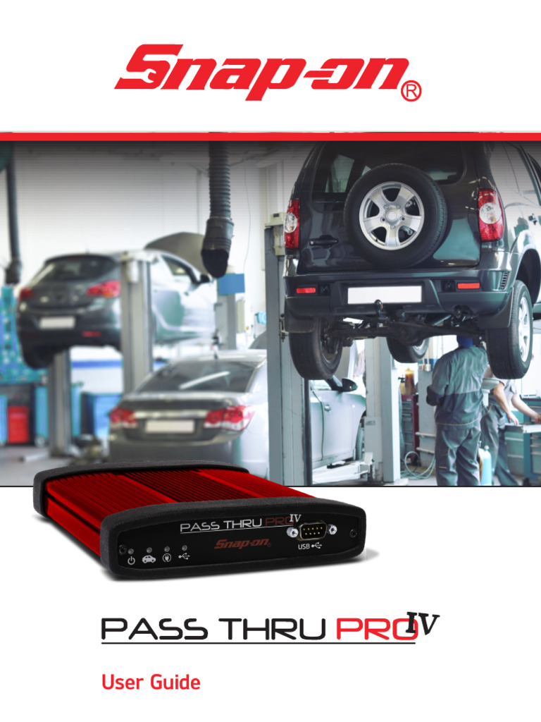 Pass Thru Pro IV User Guide | PDF | Safety | Usb