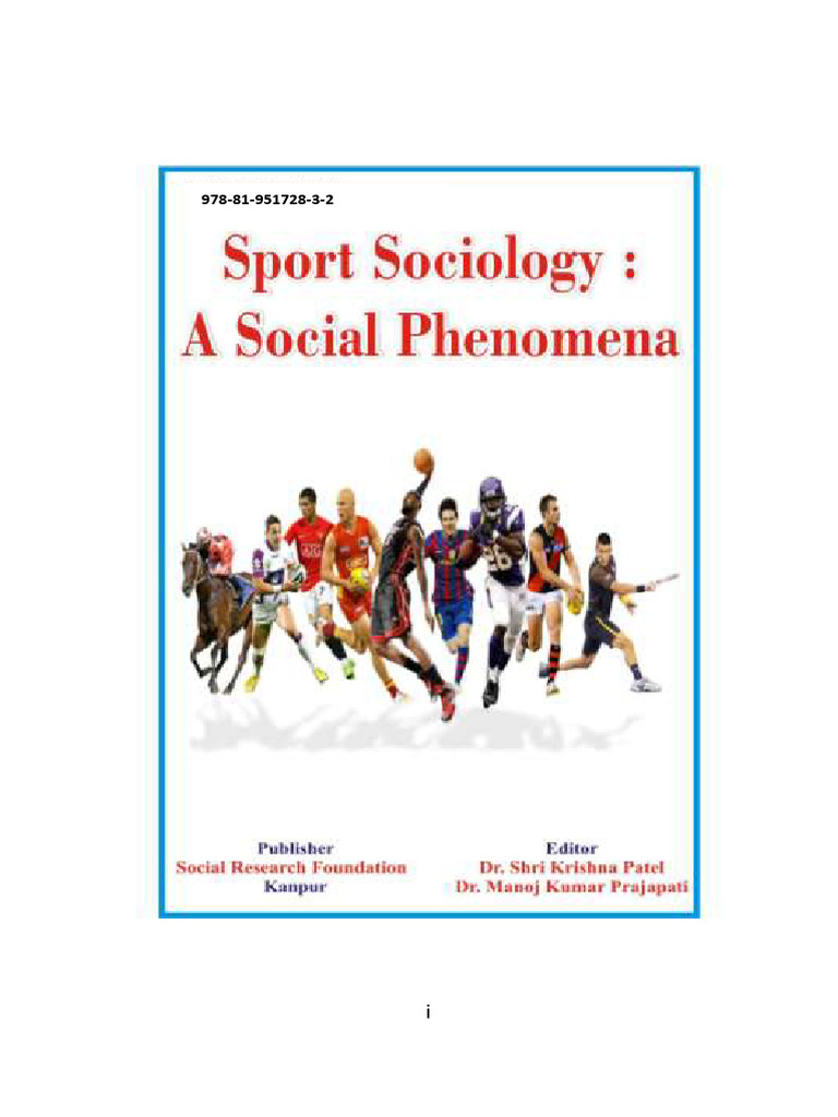 Cover Pages Sports Sociology | PDF