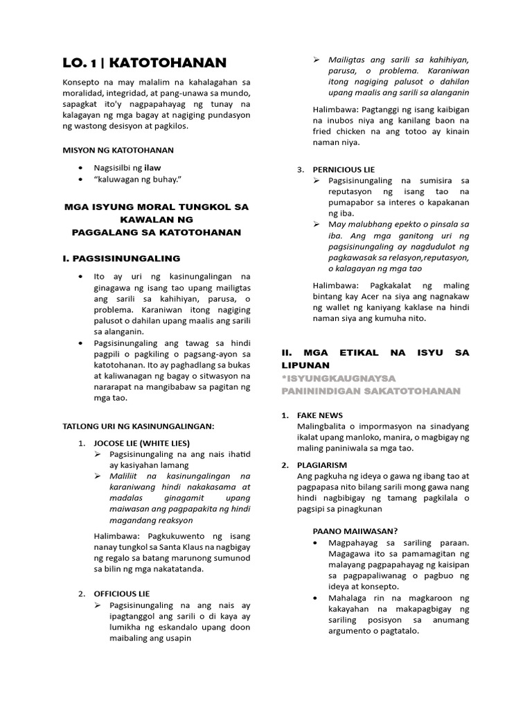 Esp 10 Q4 | PDF