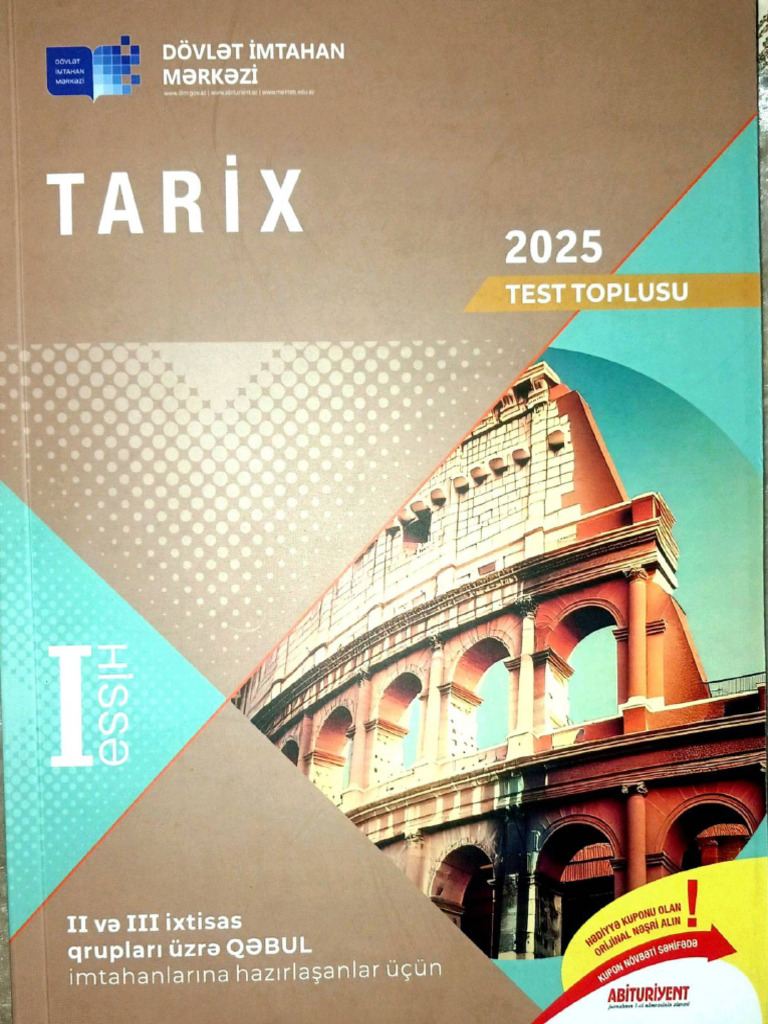 2025 - Tarix - Toplu I Hissə | PDF