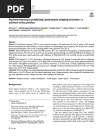 National Pathway for Cauda Equina Syndrome | PDF | Magnetic Resonance ...