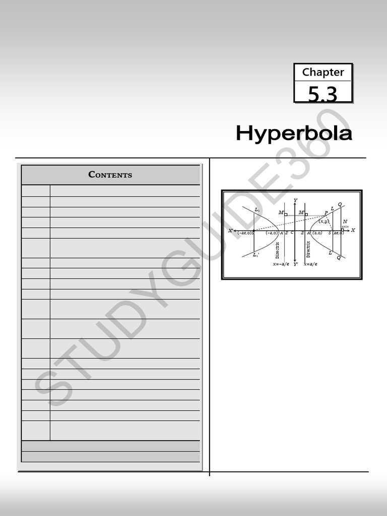 HYPERBOLA | PDF | Differential Geometry | Manifold