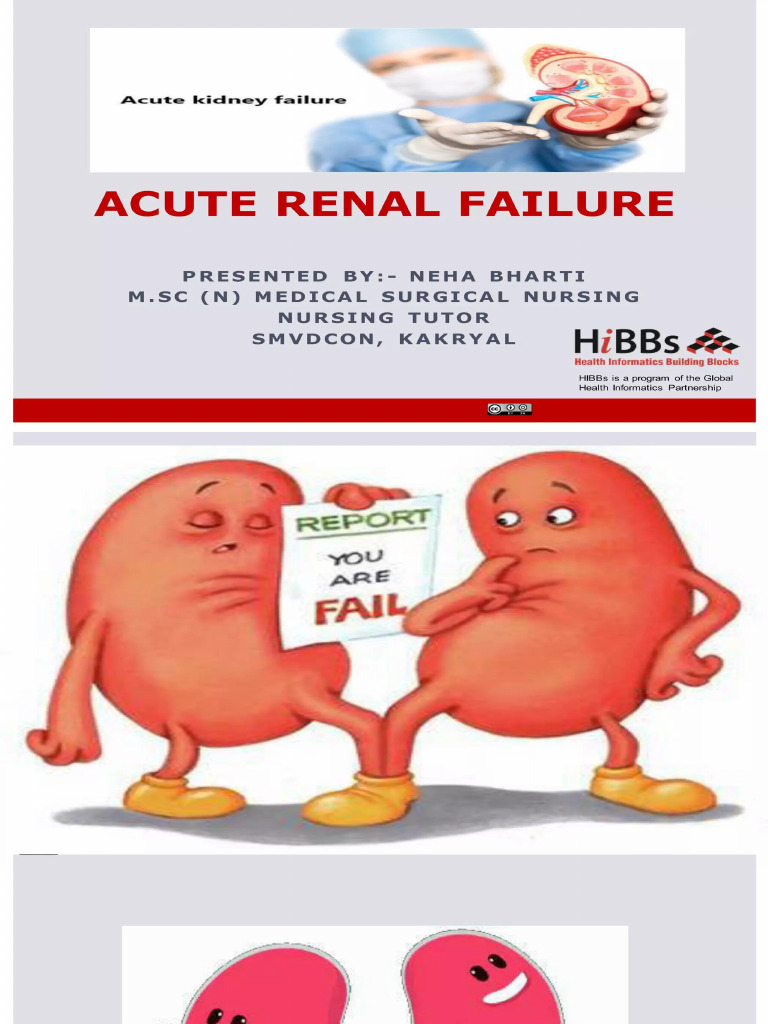 Acute and Chronic Renal Failure | PDF