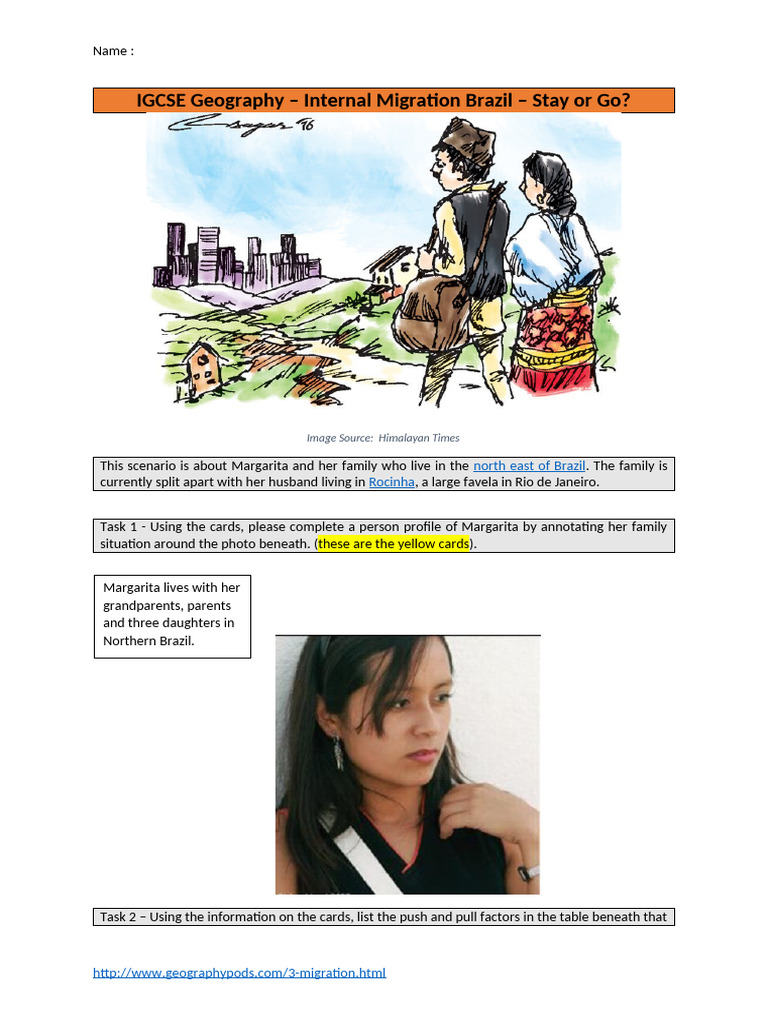 Brazil's Internal Migration: Stay or Go? | PDF | Human Migration