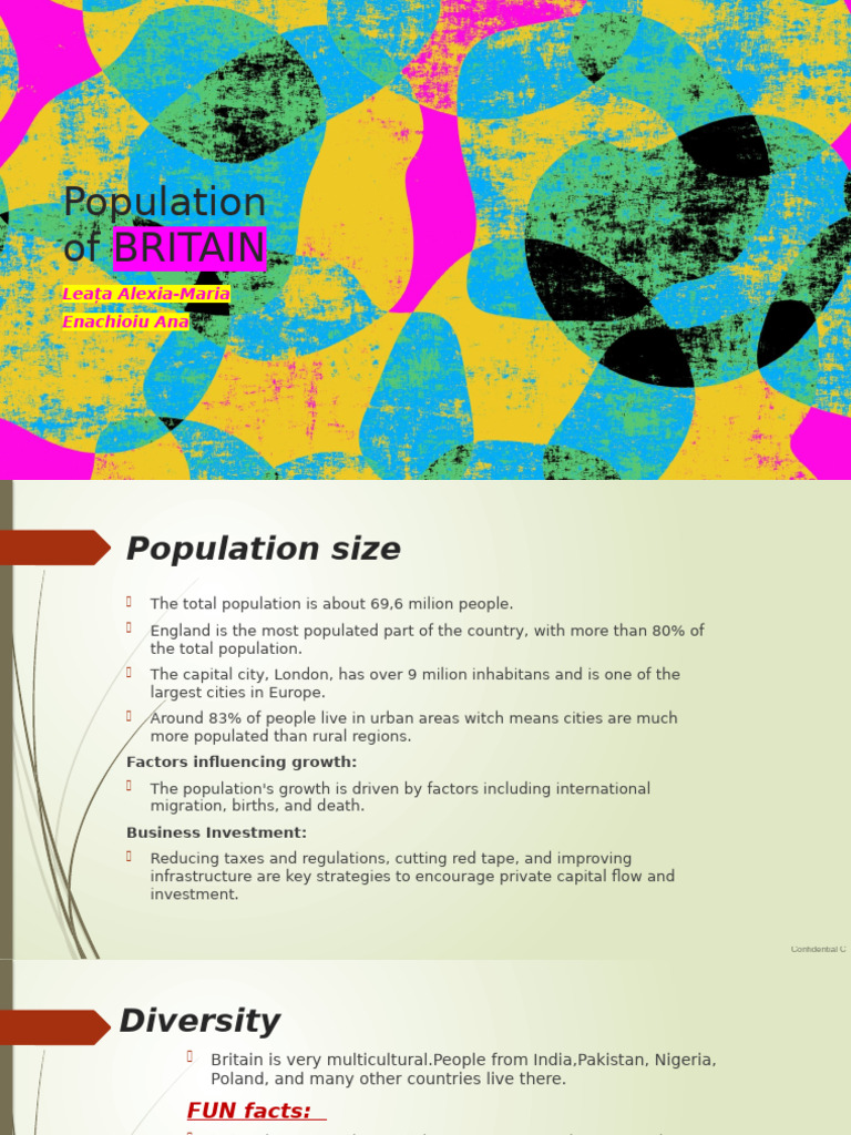Population of BRITAIN | PDF | United Kingdom | London