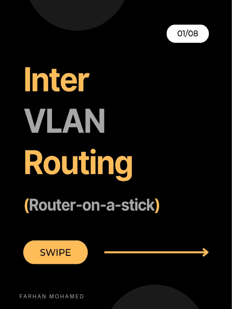 Intervlan Routing Cisco LAB | PDF