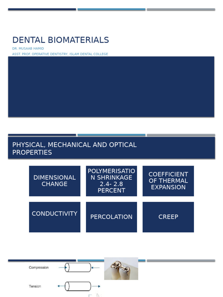 Dental Biomaterials | PDF