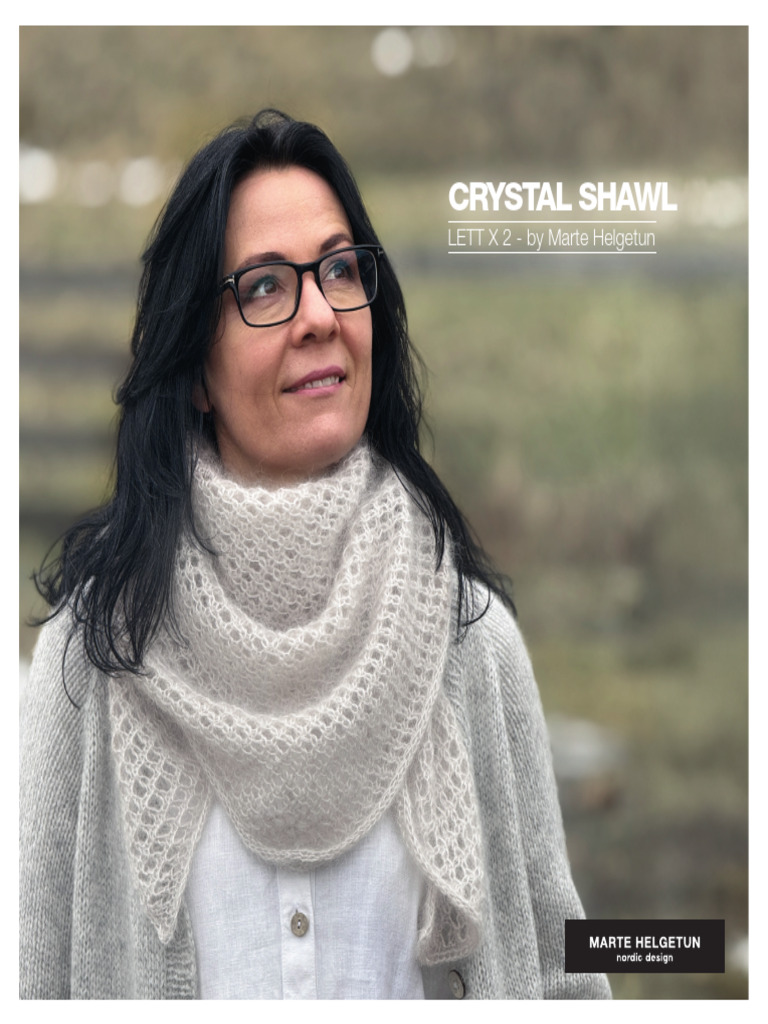 XENG Lettx2 Krystallsjal Download | PDF | Knitting | Fibers