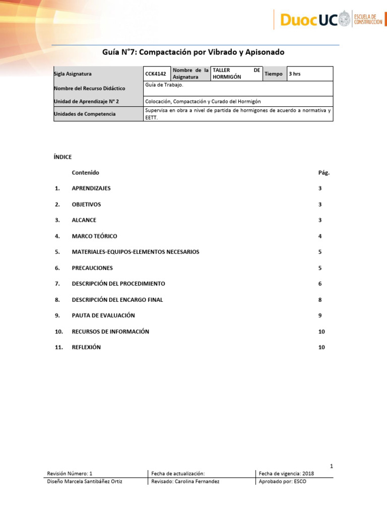 Compactación de Hormigón: Guía Práctica | PDF | Hormigón
