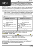 EOIR Change of Address Form Instructions | PDF | Federal Government Of ...