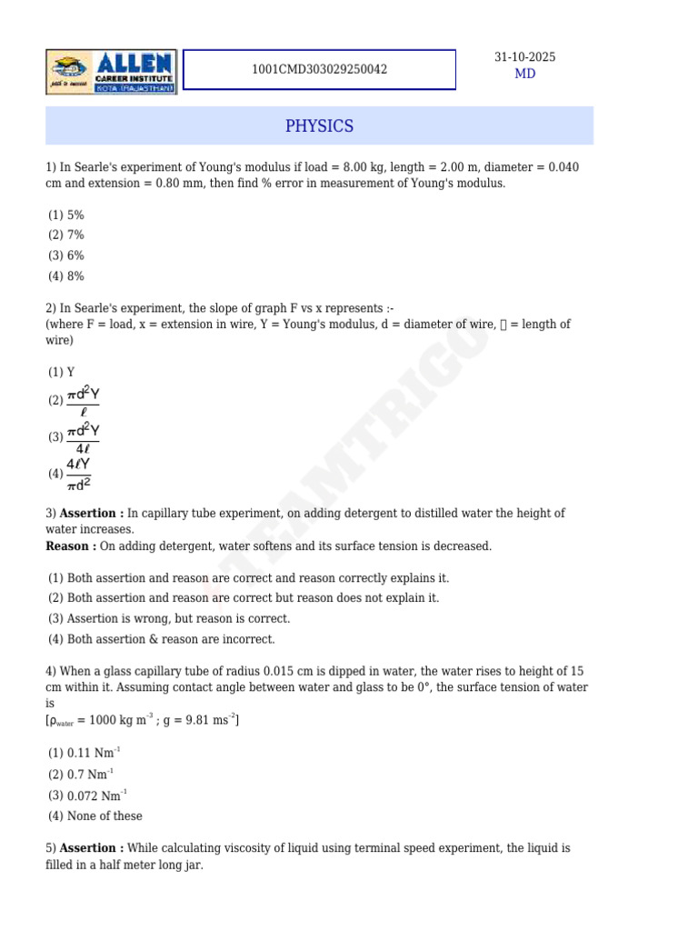 Enthuse Major Plan A 31 Oct - 251101 - 152035 | PDF | Mitosis | Cell ...