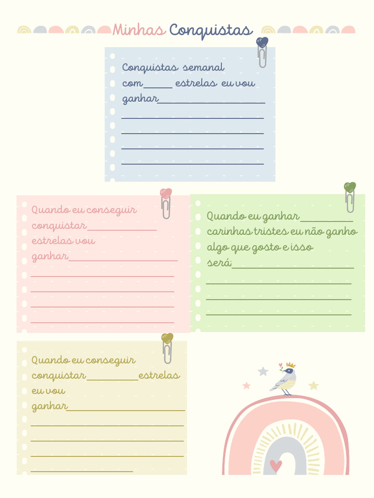 Quadro de Conquistas | PDF