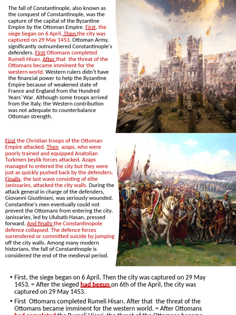 Conquest of Istanbul | PDF | Ottoman Empire | Politics Of The Ottoman ...