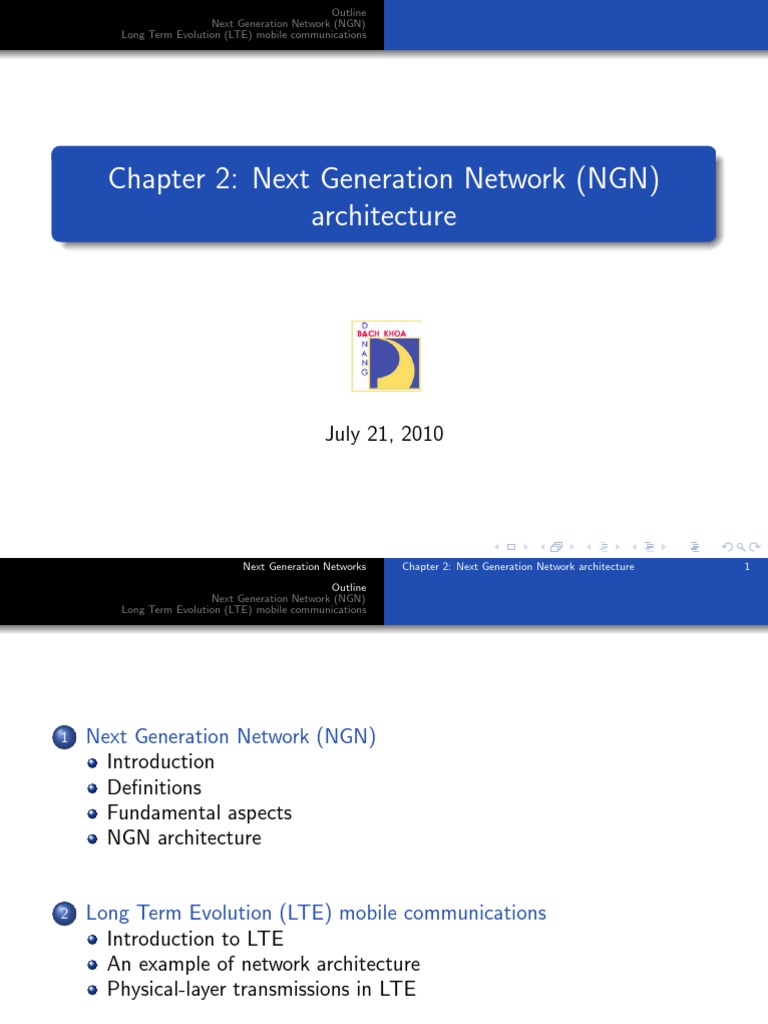NGN Architecture Overview and Principles | PDF | Lte (Telecommunication ...