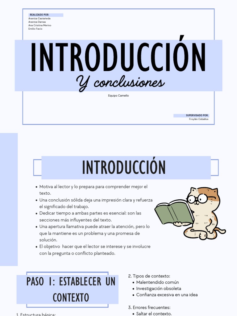 Cómo Escribir Introducciones Efectivas | PDF