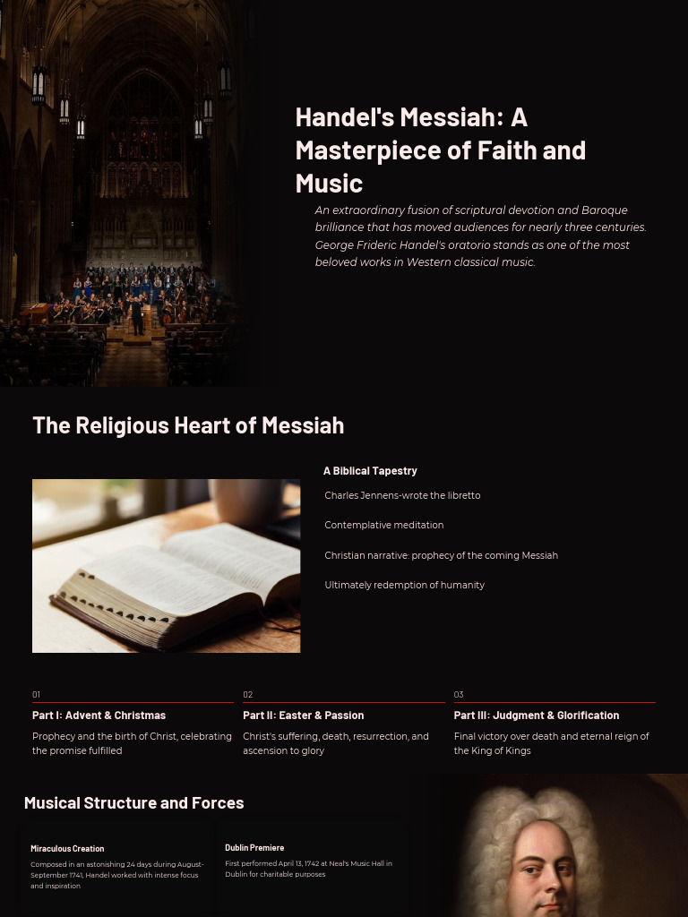 Handels Messiah A Masterpiece of Faith and Music | PDF | Musical ...