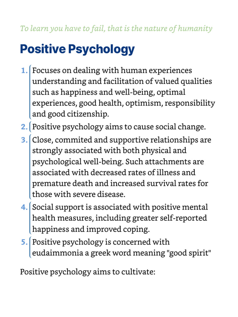 Positive Psychology 2 | PDF