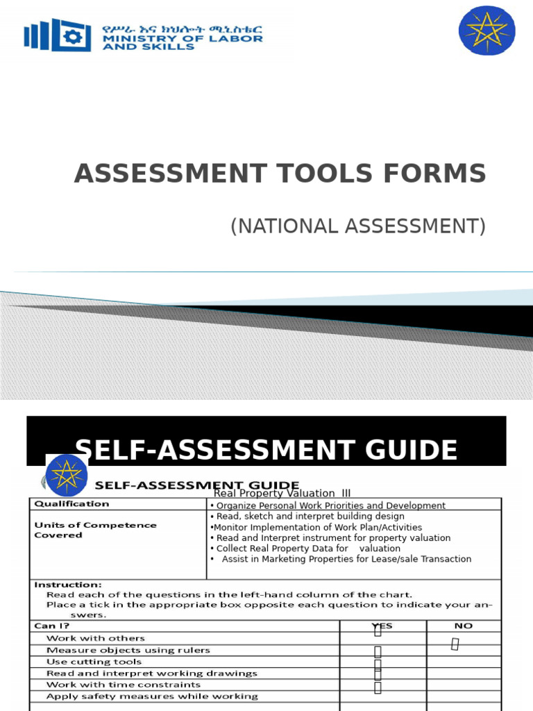 Topic 5 Assessment Tools Forms | PDF | Knowledge | Fiberglass