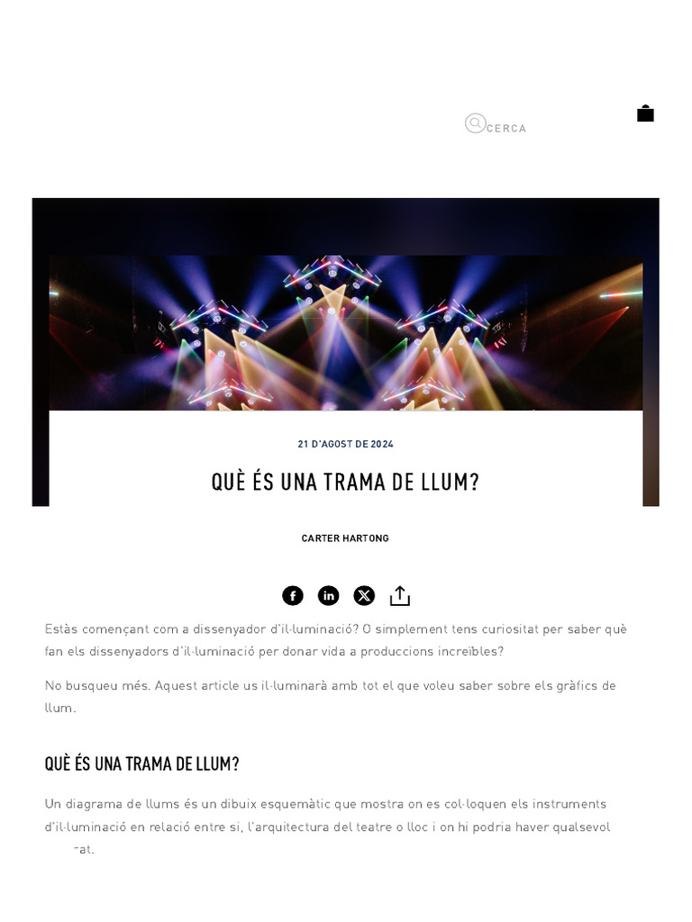 Light Plot | PDF