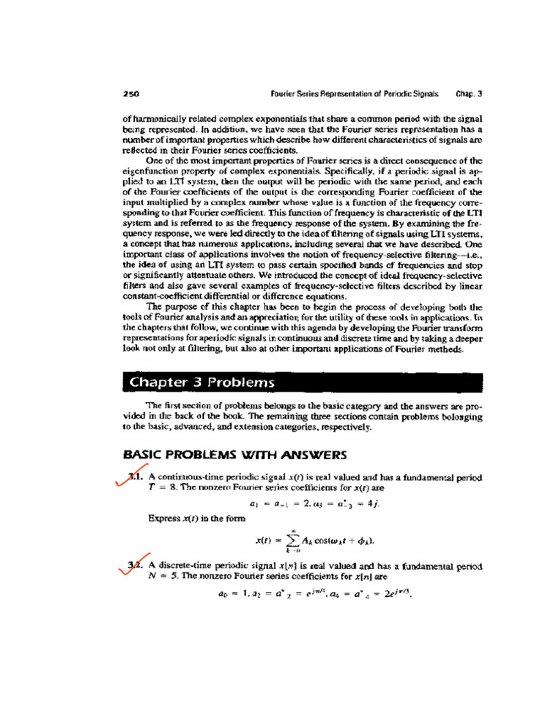 Ch3 Tutorial Sheet | PDF