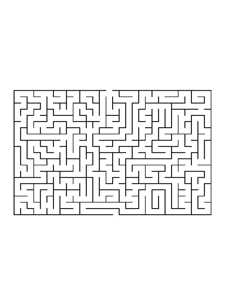 30 by 20 Orthogonal Maze | PDF